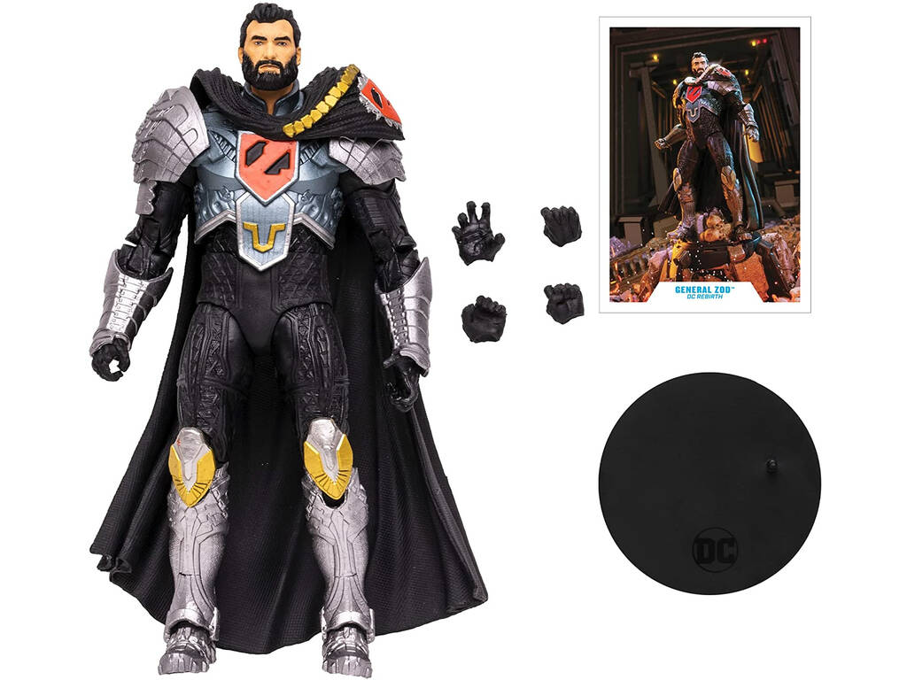 DC Multiverse Figura General Zod DC Rebirth McFarlane Toys TM15228 ...